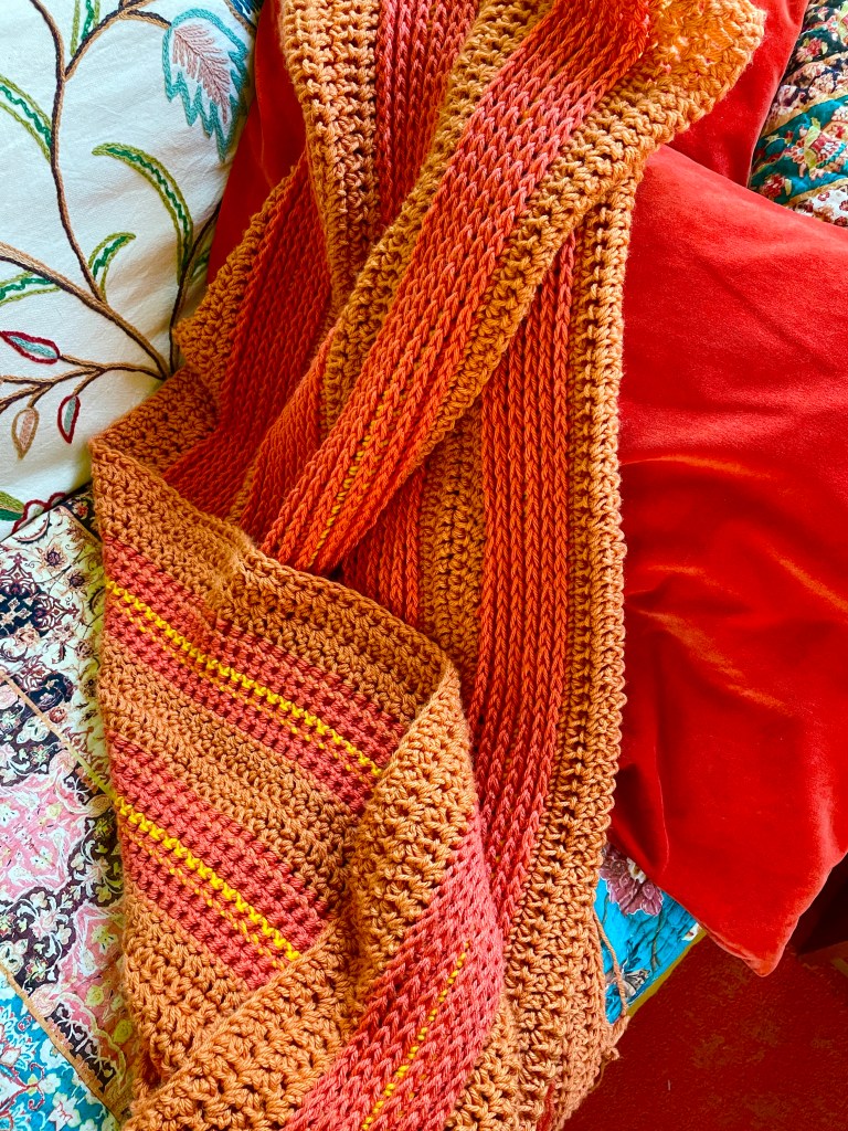 Crochet Spicy Stripes Blanket – Sugar Joye